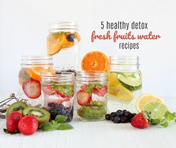 5 of the Best Recipes for Detoxifying Waters with Fresh Fruits