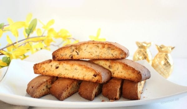 Piña Colada Biscotti - My Sweet Zepol